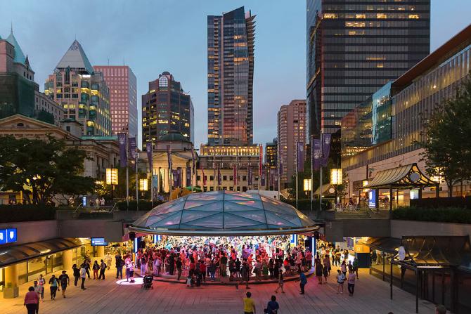Robson Square in Vancouver | Visit A City