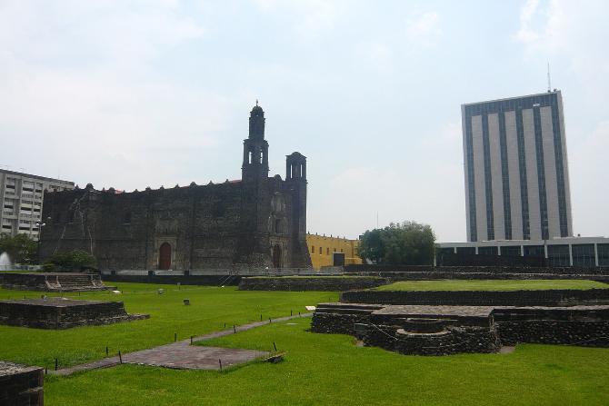 Square of Three Cultures in Mexico City | Visit A City