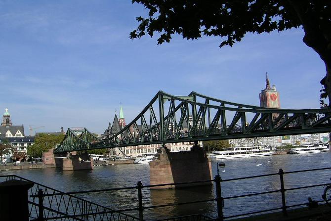 Iron Bridge in Frankfurt | Visit A City