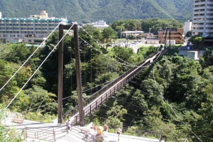 Kinu-Tateiwa-Otsuribashi Suspension Bridge in Nikko | Visit A City