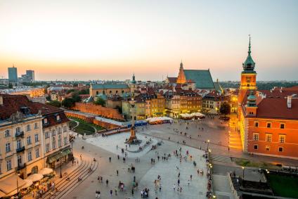 Warsaw Attractions Map | Visit A City