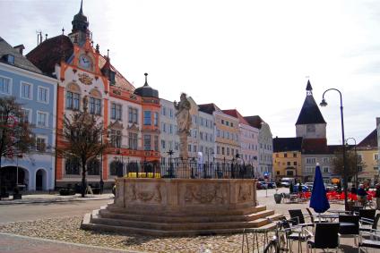 Braunau am Inn Attractions Map | Visit A City